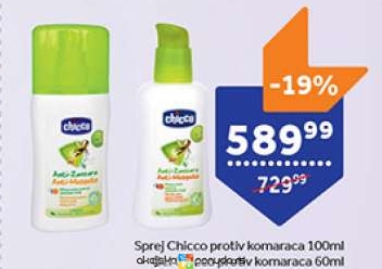 Chicco sprej protiv komaraca, Chicco