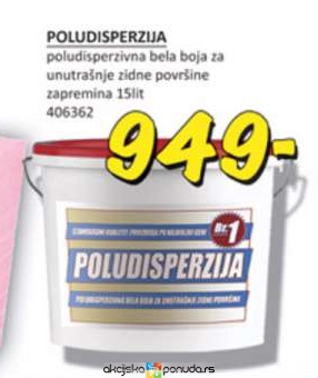 Poludisperzija 15 l, Građevina