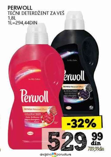 Perwoll tečni deterdžent, Perwoll