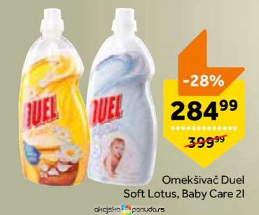 Duel omekšivač za veš, 2l, Duel