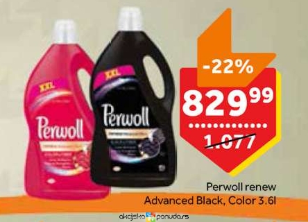 Perwoll tečni deterdžent, 3,6l, Perwoll