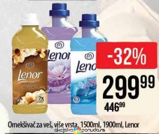 Lenor omekšivač za veš, 1,5l, Lenor