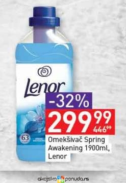 Lenor omekšivač za veš, 1,9l, Lenor