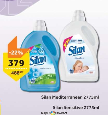 Silan omekšivač za veš, 2775ml, Silan