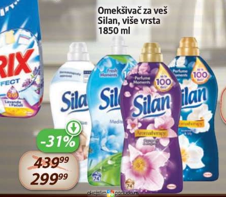 Omekšivač za veš Silan, 1850ml, Silan