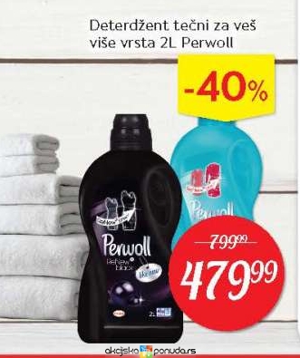 Perwoll tečni deterdžent, 2l, Perwoll