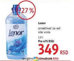 Lenor omekšivač za veš, 1,9l, Lenor