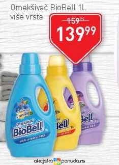 BioBell omekšivač za veš, 1l, BioBell