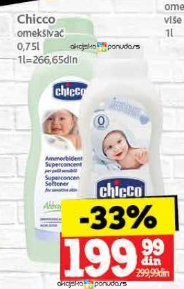 Chicco omekšivač za veš, 0,75l, Chicco