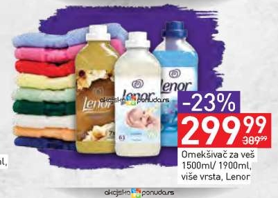 Lenor omekšivač za veš, Lenor