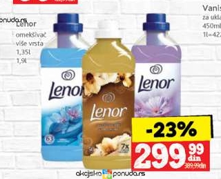 Lenor omekšivač za veš, Lenor