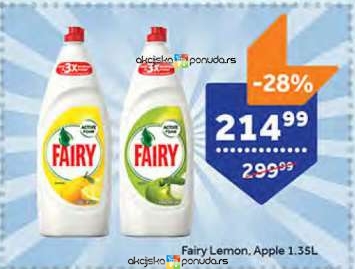 Fairy deterdžent za suđe, 1,35l, Fairy