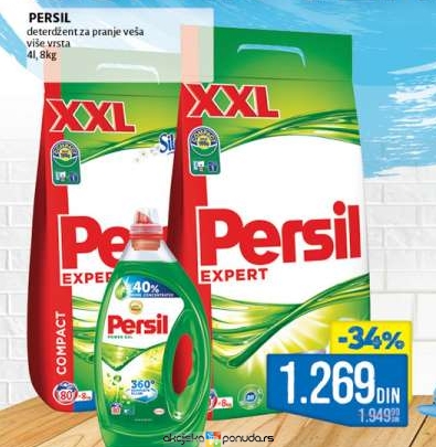 Persil deterdžent za veš, 8kg, Persil