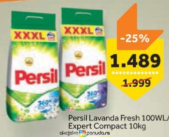 Persil deterdžent za veš, 10kg, Persil