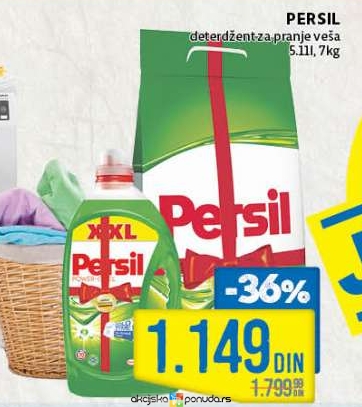 Persil deterdžent za veš, 7kg, Persil