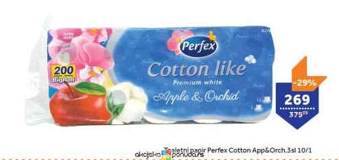 Perfex Cotton like toalet papir, 10/1, Perfex