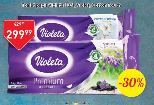 Violeta toaletni papir, 10/1, Violeta