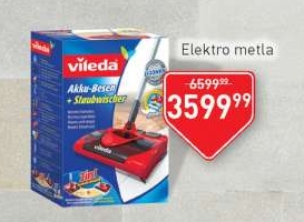 Elektro metla Vileda, Vileda