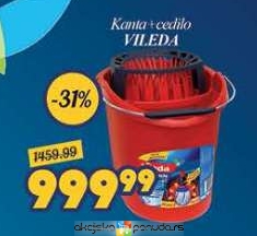 Kanta i cedilo Vileda, Vileda