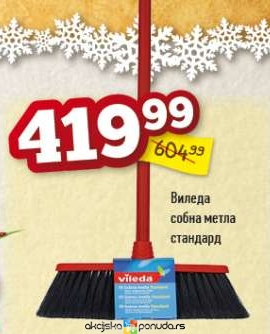 Sobna metla standard set Vileda, Vileda