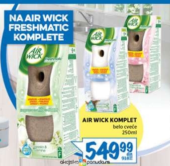 Air wick osveživač prostora , Air wick