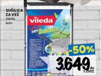 Sušilica za veš Vileda, Vileda