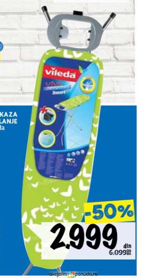 Daska za peglanje Vileda, Vileda