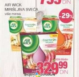 Mirisne sveće Air Wick, Air wick