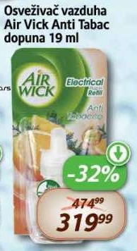 Osveživač prostora Air Wick, 19ml, Air wick