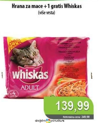 Hrana za mačke Whiskas, Whiskas