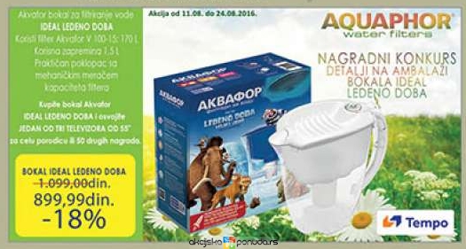 Aquaphor bokal za vodu, Aquaphor