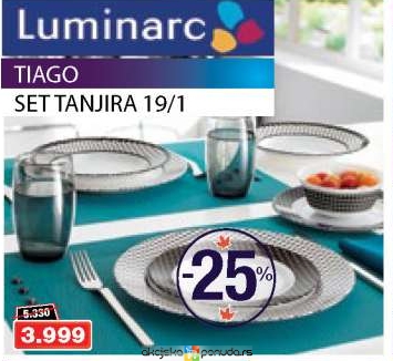 Luminarc set tanjira 19 delova, Luminarc