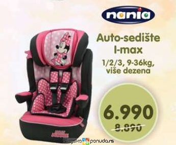 Auto sedište Nania I-max, Nania