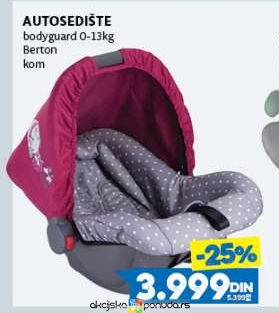 Auto sedište Berton, 0-13kg, Bertoni