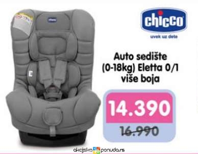 Auto sedište Chicco Eletta, Chicco