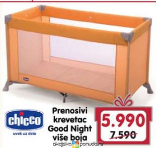 Chicco prenosivi krevetac, Chicco