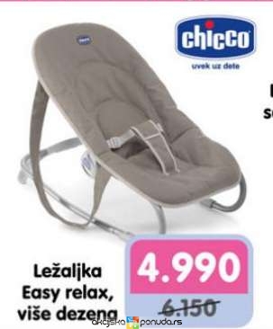 Chicco ležaljka za bebe Easy Relax, Chicco