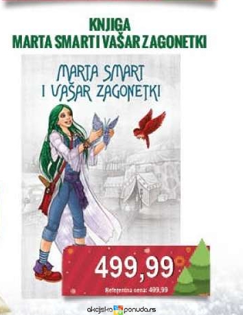 Dečija knjiga Marta smart i vašar zagonetki,