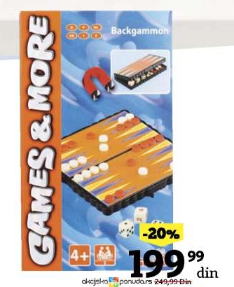 Backgammon društvena igra, Društvene igrice