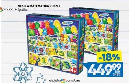 Vesela matematika Puzzle, Društvene igrice