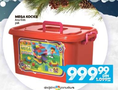 Set Lego Mega kockica, Lego