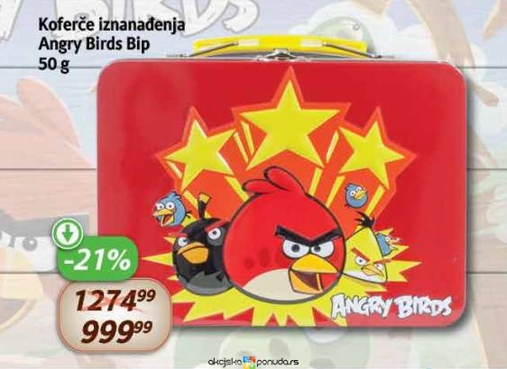 Angry Birds Bip koferče iznenađenja, Dečije igračke