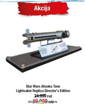 Laserski mač Star Wars Ahsoka Tano, Star Wars