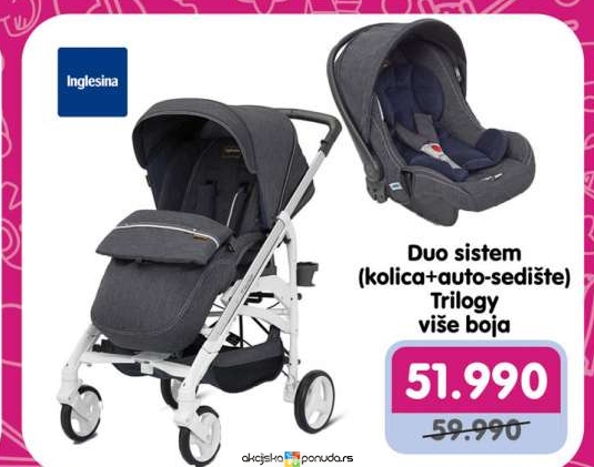 Inglesina Trilogy kolica za bebe duo sistem, Inglesina