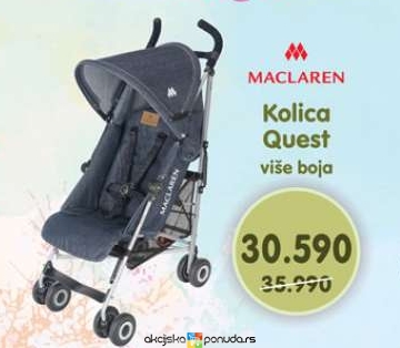 Kolica za bebe Maclaren Quest, Maclaren