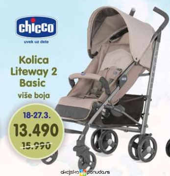 Kolica za decu Chicco Liteway 2 Basic, Chicco