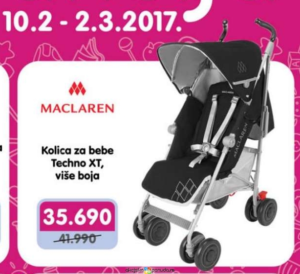 Maclaren, kolica za bebe Techno Xt, Maclaren