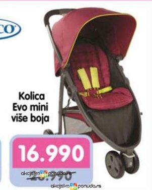 Kolica za bebe Graco Evo mini, Graco