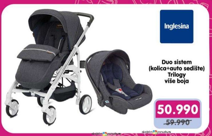 Kolica za bebe duo sistem Inglesina Trilogy, Inglesina