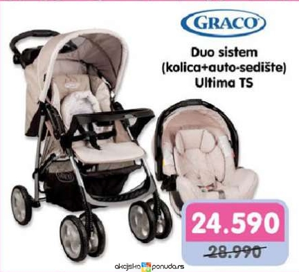 Graco Duo sistem kolica za bebe i auto sedište Ultima TS, Graco